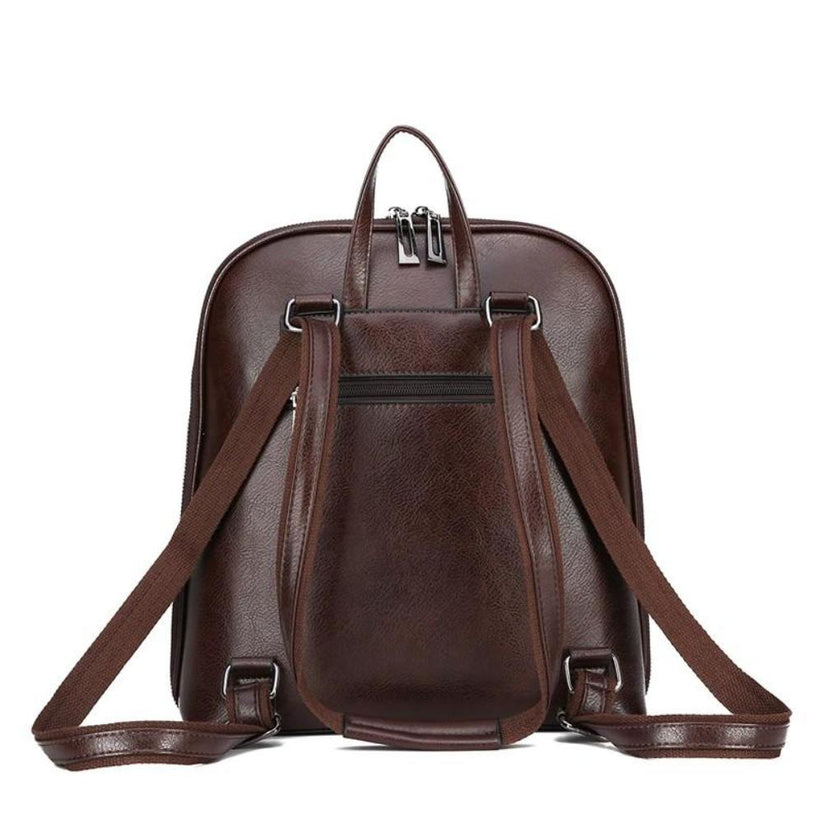 Classic Double-Zip Backpack - Sleek Design – Dorothy Bags